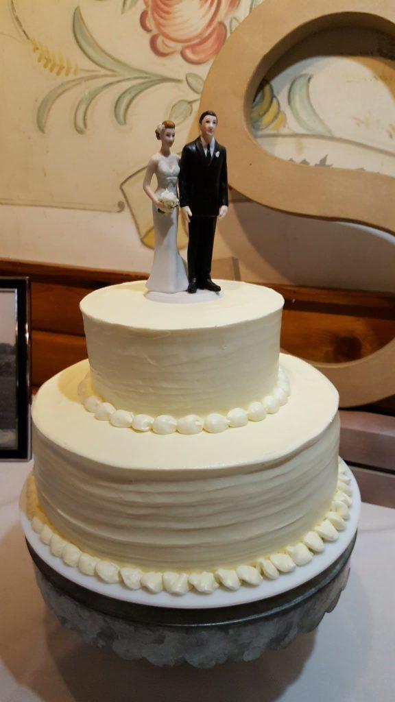 Wedding Cake - 2 Tier - New Glarus Bakery